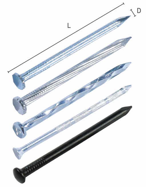 Concrete Nails - Sharp-Pointed for Secure Concrete Fixing